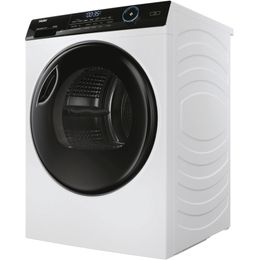 Haier W&auml;rmepumpentrockner "HD80-A3959", Energieeffizienz: C (A-G), silber (wei&szlig;), B:59,5cm H:84,5cm T:67,5cm, Trockner, mit 8 kg Fassungsverm&ouml;gen, Topseller