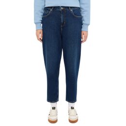 Mustang Damen Mom-Jeans "Damen Style Charlotte Tapered"801 blau, Gr. 33, Denim/Jeans, 98% Baumwolle, 2% Elasthan, Jeans