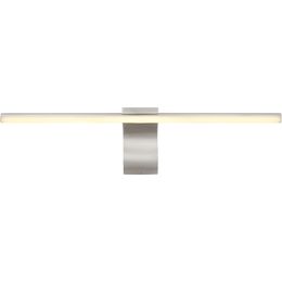 Globo LIGHTING LED Wandleuchte "PEPE", nickel matt, 1 Stk., Leuchten, Wandlampe/4000K/opal/Wohnzimmer/Flur, LED Wandleuchte