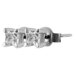 Adelia&acute;s Paar Ohrh&auml;nger ADELIA&acute;S "Damen Ohrringe &ndash; Ohrstecker aus 925 Silber mit Zirkonia", Damen, Gr. Damen, Silber 925 (Sterlingsilber), silber, Ohrringe, Sch&ouml;ne Geschenkidee zum einfach so