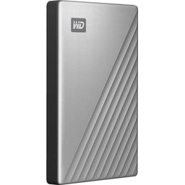 Western Digital WD externe HDD-Festplatte "My Passport Ultra", silber (silberfarben), 2 TB, Festplatten