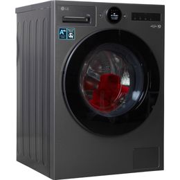 LG Waschmaschine "F4WX801YB", Energieeffizienz: A (A-G), schwarz, B:60cm H:89cm T:56,5cm, Waschmaschinen, digitales Touchdisplay