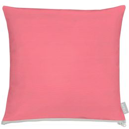 Kissenbez&uuml;ge Apelt "3800", pink, B:40cm L:40cm, Polyester, Obermaterial: 75% Polyester, 25% Baumwolle, Kissenbez&uuml;ge