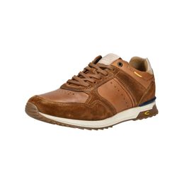 Sneaker Camel Active "Camel Active Sneaker Leder", Herren, Gr. 41, braun, Leder, Schuhe Sneaker