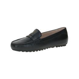 Mokassin Caprice "Caprice Mokassin Nappaleder", Damen, Gr. 39, schwarz, Nappaleder, Schuhe Mokassin