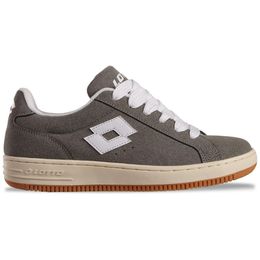 Sneaker Lotto, Damen, Gr. 37, grau, wei&szlig;, Synthetik, mehrfarbig, Schuhe Sneaker, - in angesagtem Y2K Design