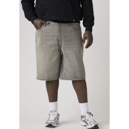 LEVI'S&reg; PLUS Jeansbermudas LEVI'S PLUS "LV Shorts 469 LOOSE S", Herren, Gr. 46, N-Gr, a look back short, Denim/Jeans, Obermaterial: 100% Baumwolle, loose fit kniebedeckend, Jeans, Loose Fit