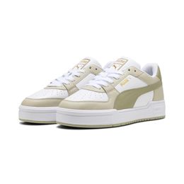Sneaker Puma "CA Pro Classic II Sneakers Erwachsene", Herren, Gr. 44, wei&szlig; desert dust beige, Obermaterial: Synthetik, Textil, Kuhleder, Leder. Futter: Textil. Innensohle: Textil. Laufsohle: Gummi, Schuhe Sneaker