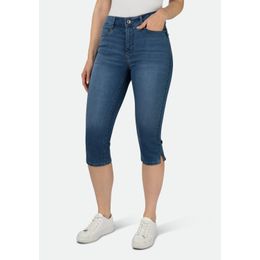 7/8-Jeans STOOKER WOMEN "Capri Denim Skinny Fit Jeans", Damen, Gr. 36, L&auml;nge 19, blau (blau denim), Denim/Jeans, 78% Baumwolle, 20% Polyester, 2% Elasthan, skinny fit 7/8-L&auml;nge, Jeans, Skinny Fit Casual Clean Wash Denim Jeans Magic Shape Effekt f&uuml;r Damen