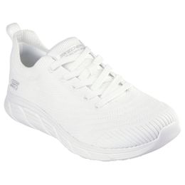 Sneaker Skechers "BOBS B FLEX LO-GRACEFUL STRIDE", Damen, Gr. 41, wei&szlig;, Textil, Schuhe Sneaker, mit leichter EVA-Laufsohle, Topseller