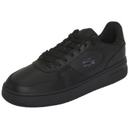 Sneaker Lacoste "Lacoste L001", Herren, Gr. 44, blk, blk, Leder, Schuhe Sneaker