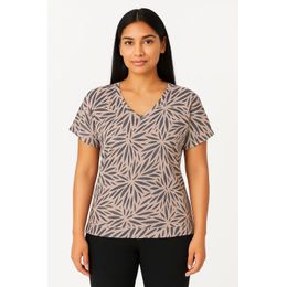 Funktionsshirt LPO "Funktionsshirt Delia", Damen, Gr. 44L, etherea, 90% Polyester, 10% Elasthan, regular fit, Shirts Funktionsshirt