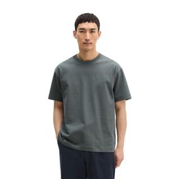 Marc O'Polo T-Shirt MARC O'POLO "aus schwerem Bio-Baumwoll-Jersey", Herren, Gr. XL, skipping stone, Obermaterial: 100% Baumwolle, unifarben, Basic, loose fit, Shirts T-Shirt