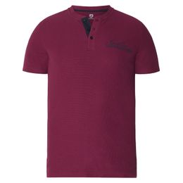 T-Shirt Jan Vanderstorm "T-Shirt GORTAN", Herren, Gr. 7XL, dunkelrot, Obermaterial: 100% Baumwolle CO., Shirts T-Shirt