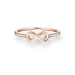 Glanzst&uuml;cke M&uuml;nchen Damen Fingerring "X1047", 50, Silber 925 (Sterlingsilber), 1,3mm, rosa, GLANZST&Uuml;CKE M&Uuml;NCHEN, Silber 925 (Sterlingsilber), Fingerringe, aus Sterling