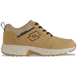 Sneaker Lotto, Damen, Gr. 40, wheat, Synthetik, Textil, mehrfarbig, Schuhe Sneaker, - mit Flexkerben f&uuml;r einen nat&uuml;rlichen Bewegungsablauf