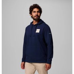 Kapuzensweatshirt Columbia "Columbia Trek&trade; Hoodie", Herren, Gr. L (50), collegiate navy, boxy brand, Sweatware, Obermaterial: 67% Baumwolle, 33% Polyester, Rippb&uuml;ndchen, Sweatshirts