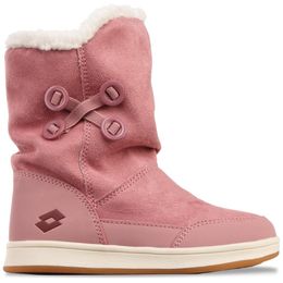 Winterboots Lotto, M&auml;dchen, Gr. 39, rosa (dunkelrose, dunkelrot), Synthetik, mehrfarbig, Schuhe Winterboots, - mit kuschelig-w&auml;rmendem Innenfutter