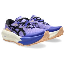 Trailrunningschuh asics "TRABUCO MAX 5", Damen, Gr. 38, amethyst, schwarz, Schuhe