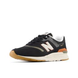 Sneaker New Balance "997H", Herren, Gr. 46,5, schwarz, Synthetik, Textil, Schuhe Sneaker