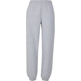Jogginghose Urban Classics "Urban Classics Ladies Basic Essential Sweatpants", Damen, Gr. M, US-Gr&ouml;&szlig;en, erdgrau, 70% Baumwolle, 30% Polyester, unifarben, normal, Hosen Jogginghose