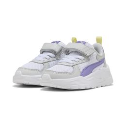 Sneaker Puma "Lite Sneakers Kinder", Kinder, Gr. 20, lila (wei&szlig; lavender alert glacial gray lila), Obermaterial: Synthetik, Textil; Futter: Textil; Innensohle: Textil; Laufsohle: Synthetik, Schuhe Sneaker