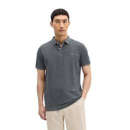Marc O'Polo Poloshirt MARC O'POLO "aus Organic Cotton-Stretch", Herren, Gr. L, grau morn, Obermaterial: 95% Baumwolle, 5% Elasthan, unifarben, slim fit, Rippb&uuml;ndchen, Shirts