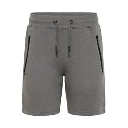 !Solid Sweatshorts SOLID "Sweatshorts SDTaras", Herren, Gr. S, N-Gr, grau (grau mel), Obermaterial: 60% Baumwolle CO. 40% Polyester PES., Hosen Sweatshorts