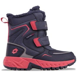 Klettboot Lotto, M&auml;dchen, Gr. 29, bunt (navy, pink), Synthetik, mehrfarbig, Schuhe, - wasserdicht, windabweisend & atmungsaktiv