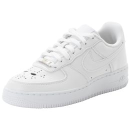 Sneaker Nike Sportswear "Nike Air Force 1 Low Retro", Herren, Gr. 38,5 (6), wei&szlig;, wei&szlig;, Schuhe Sneaker