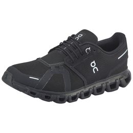 Sneaker On RUNNING "On RUNNING CLOUD 6", Herren, Gr. 43, schwarz, schwarz, Synthetik, Textil, Schuhe Sneaker