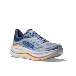 Laufschuh Hoka One One "BONDI 9", Herren, Gr. 44, drizzle, downpour, Synthetik, Textil, Schuhe Laufschuh, f&uuml;r mehr D&auml;mpfung