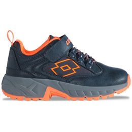 Sneaker Lotto, Damen, Gr. 30, orange (navy, fr.orange), Synthetik, Textil, mehrfarbig, Schuhe Sneaker, - in kinderfu&szlig;gerechter Passform