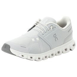 Sneaker On RUNNING "On RUNNING CLOUD 6", Damen, Gr. 42,5, glacier, wei&szlig;, Synthetik, Schuhe Sneaker
