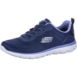 Skechers SUMMITS Sneaker Damen - Gr&ouml;&szlig;e 38 1/2 - blau