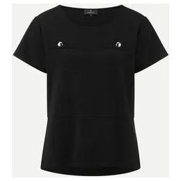 Rundhals-Shirt monari schwarz, 36