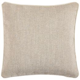 Novel Kissenh&uuml;lle, Beige, Textil, 40x40 cm, Oeko-Tex&reg; Standard 100, b&uuml;gelleicht, Wohntextilien, Bez&uuml;ge, Kissenbez&uuml;ge