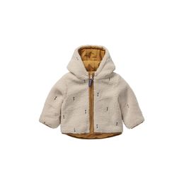 Noppies Winterjacke 'Ordway' Jungen Gr&ouml;&szlig;e 68 beige / karamell / schwarz