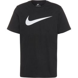 Nike Icon Swoosh T-Shirt Herren - Gr&ouml;&szlig;e XXL - schwarz