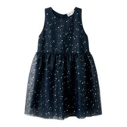 name it Kleid 'NKFVABOSS SPENCER' M&auml;dchen Gr&ouml;&szlig;e 122 dunkelblau / wei&szlig;