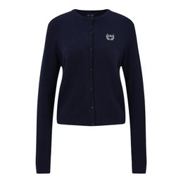 GAP Tall Strickjacke Damen Gr&ouml;&szlig;e L navy / wei&szlig;