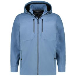 Casamoda Gro&szlig;e Gr&ouml;&szlig;en CASA MODA Softshell-Funktionsjacke, winddicht Farbe jeansblau Gr&ouml;&szlig;e: 4XL