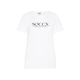 SOCCX Shirt Damen Gr&ouml;&szlig;e XS schwarz / wei&szlig;