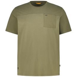 Gro&szlig;e Gr&ouml;&szlig;en Camel Active T-Shirt mit Elasthan Farbe oliv Gr&ouml;&szlig;e: 3XL