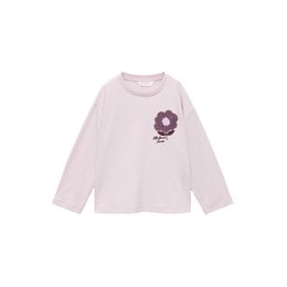Mango Kids Shirt M&auml;dchen Gr&ouml;&szlig;e 104/110 flieder / helllila / dunkellila