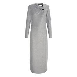 Karen Simonsen Karen By Simonsen Kleid 'Karla' Damen Gr&ouml;&szlig;e 36 silber Winterkleid