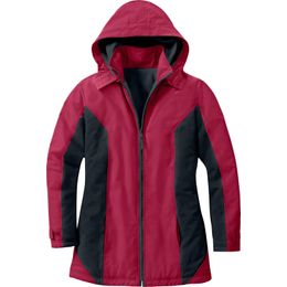 WITT Damen Funktionsjacke mit Fleece-Futter, rot-schwarz, Gr&ouml;&szlig;e 48