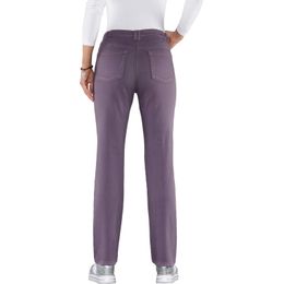 WITT Damen Stretch-Hose mit Nieten an den Taschen, lavendel, Gr&ouml;&szlig;e 26