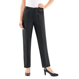 COME ON Damen Hose mit seitlichem Dehnbund, anthrazit-meliert, Gr&ouml;&szlig;e 225