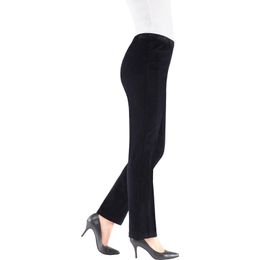 WITT Damen Schlupfhose mit optisch streckender Ziernaht, marine, Gr&ouml;&szlig;e 44